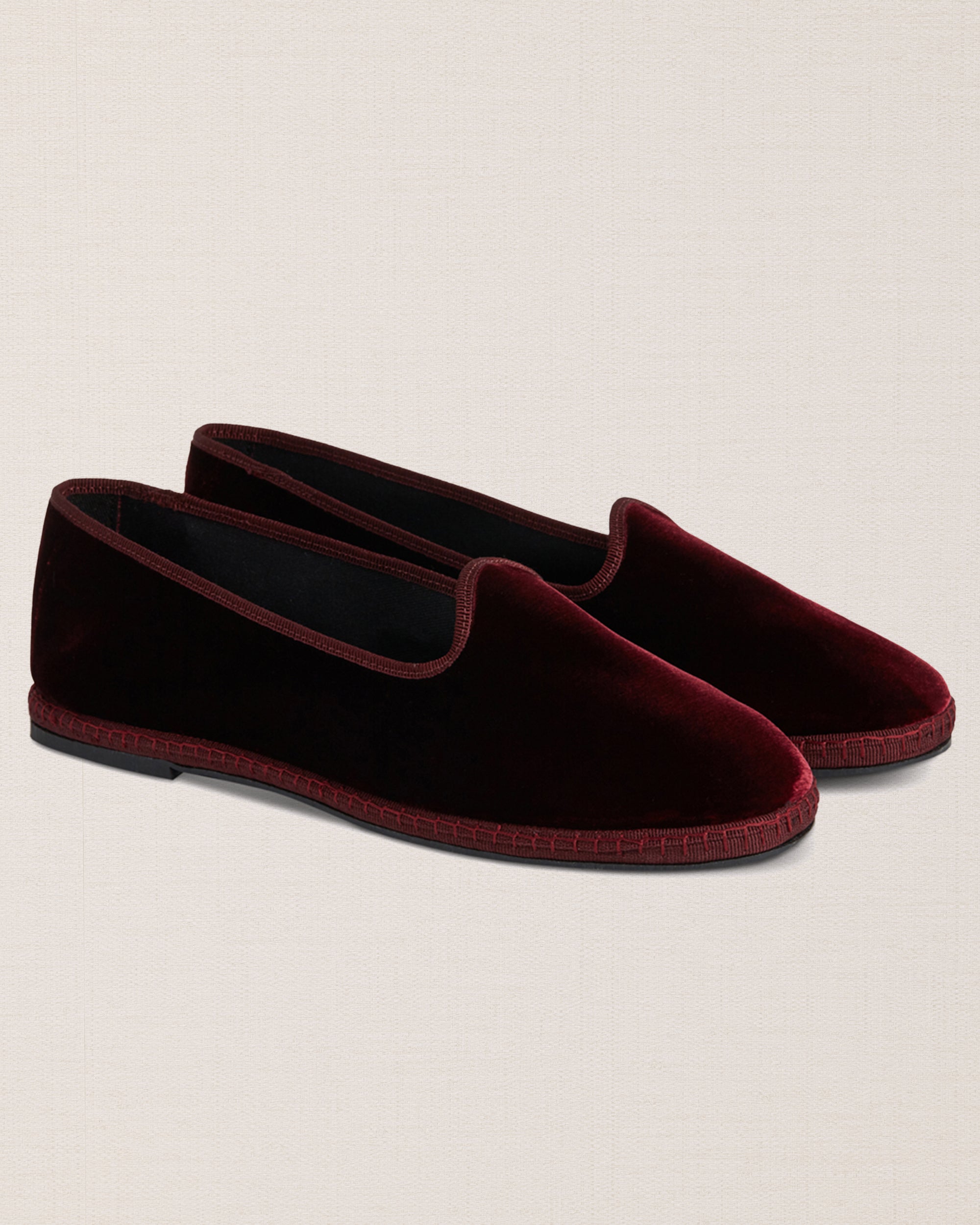 Men's handmade velvet Furlane shoes | Velasca